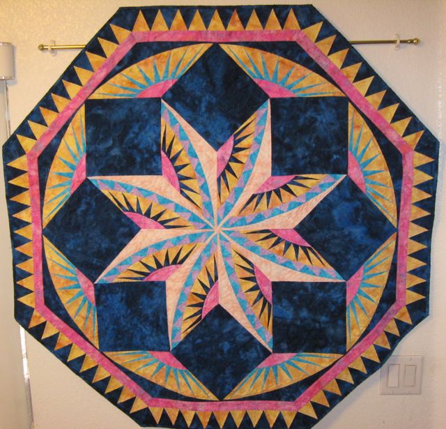 Spiked Desert Star – Sandy's Quilts